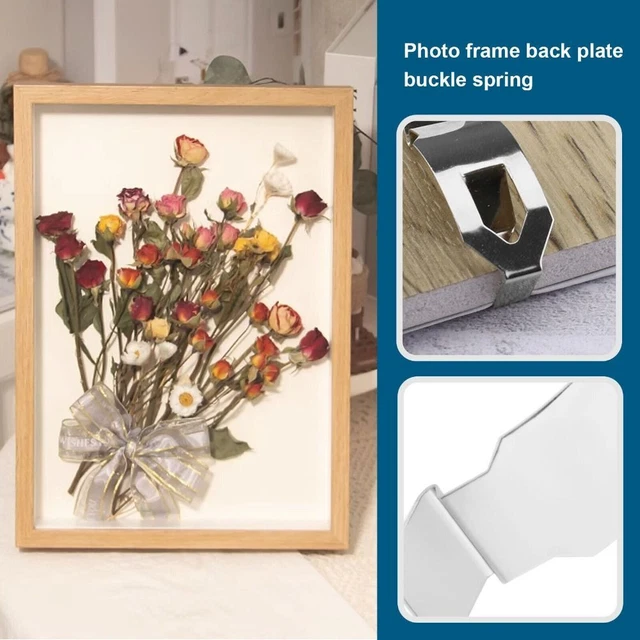 35X13MM PHOTO FRAME Clips Frame Hardware Accessorie Fasteners Hooks ...