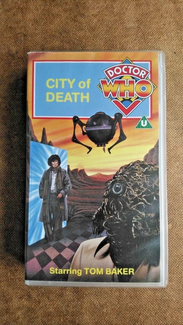 DOCTOR WHO THE City of Death (VHS Video) - Tom Baker £1.50 - PicClick UK