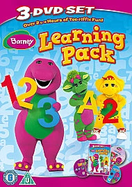 BARNEY: LEARNING PACK DVD (2011) cert U 3 discs Expertly Refurbished ...