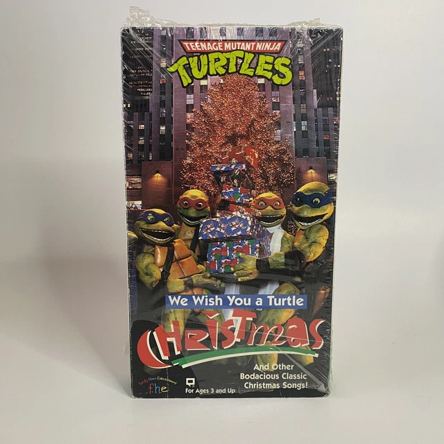 TEENAGE MUTANT NINJA Turtles - We Wish You a Turtle Christmas (VHS ...