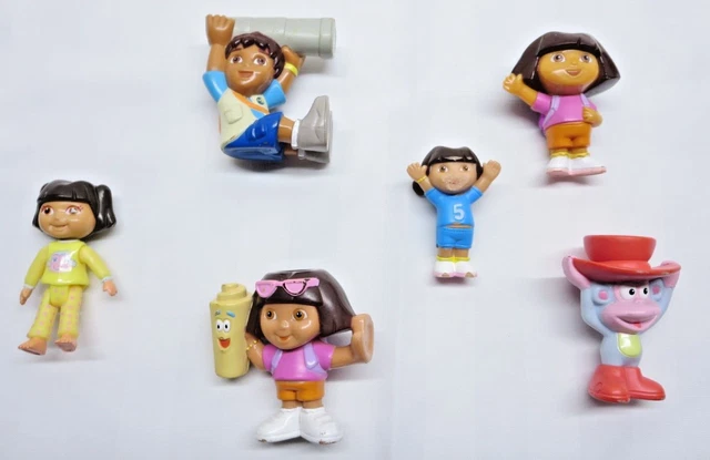 VTG & MODERN 13 lbs LOT Dora The Explorer Go Diego Go Toys Figures ...