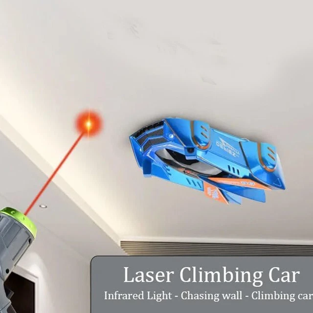 MINI WALL CLIMBING Climber RC Remote Control RC Ceiling Toys Children's ...