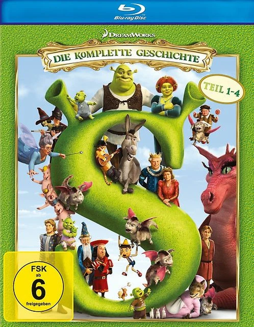 SHREK 1-4 - Die komplette Geschichte [Blu-ray] EUR 22,27 - PicClick DE