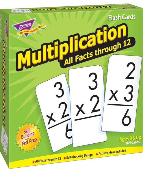 TREND ENTERPRISES: MULTIPLICATION All Facts Through 12 Skill Drill ...