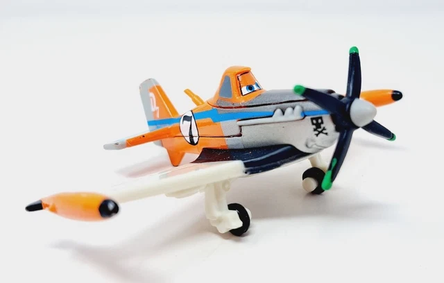 DISNEY PIXAR PLANES SUPERCHARGED DUSTY Diecast No. 7 Plane Toy Crop ...
