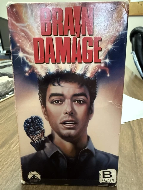 BRAIN DAMAGE VHS Tape 1988 Paramount Rare Horror Henenlotter £66.63 ...