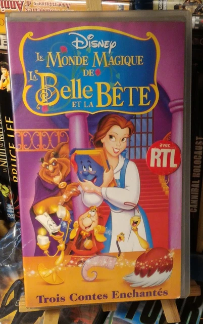 VHS - LE Monde Magique de LA BELLE ET LA BETE (1998) - DISNEY - VHS ...