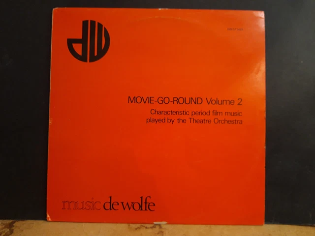 DE WOLFE LIBRARY Movie-Go-Round Vol. 2. LP Theatre Orchestra 1980 ...