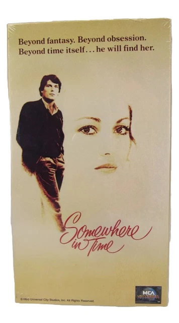 CHRISTOPHER REEVE SOMEWHERE in Time VHS Tape £4.40 - PicClick UK