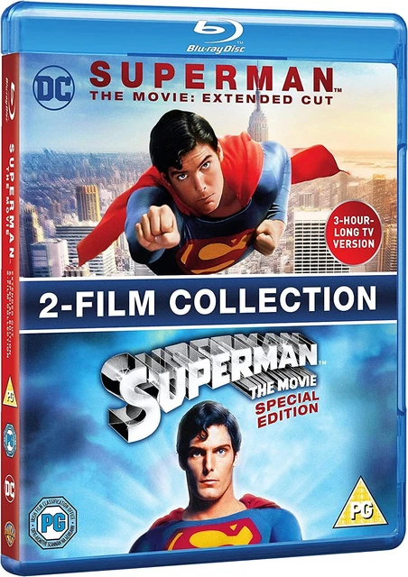 SUPERMAN: THE MOVIE (Blu-Ray) Christopher Reeve Gene Hackman Glenn F ...