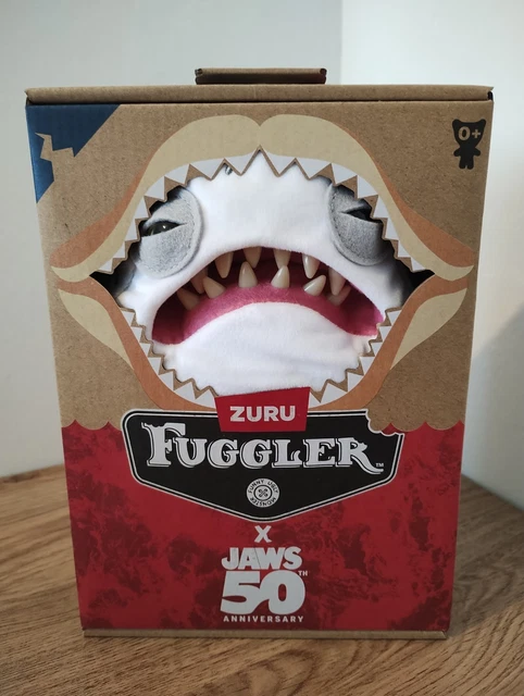 FUGGLER JAWS 50TH Anniversary Plush Limited Edition Red Button Rare £52 ...