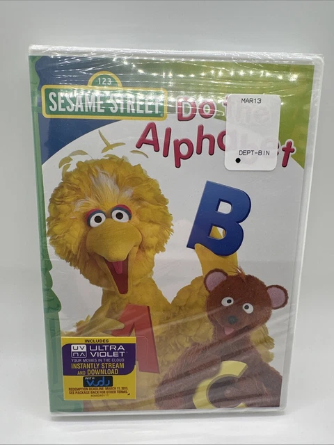 SESAME STREET DO the Alphabet DVD Kids Educational Big Bird Baby Bear ...