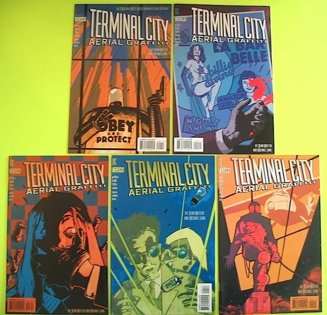 TERMINAL CITY GRAFFITI AÉRIEN Tous les numéros 1 2 3 4 5 DC Vertigo ...