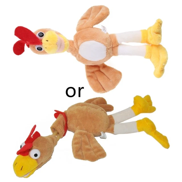 INTERACTIVE CATAPULT SCREAMING Chicken Plush Animal Toy for Adult Kids Party $20.01 - PicClick AU