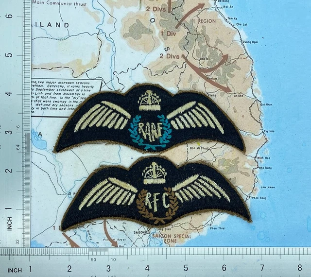 1 PATCH PLUS 1 , RAAF Patch Y Air Training Corps Cadets AIRTC Pilot ...