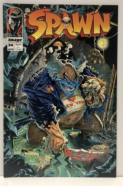 SPAWN #S 34 [1992 Comic Image] NM McFarlane Capullo Violator EUR 18,44 ...