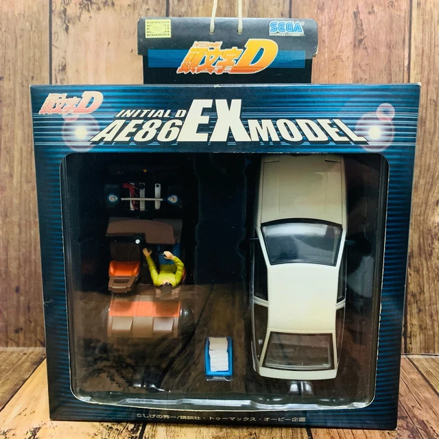 SEGA JAPAN 2004 Initial D AE86 EX Model Figure Bunta Fujiwara £67.62 ...