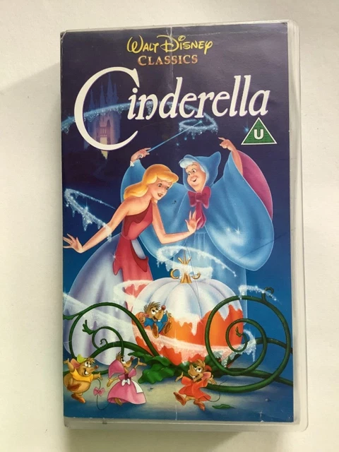 WALT DISNEY: CINDERELLA (VHS 1997) £1.50 - PicClick UK
