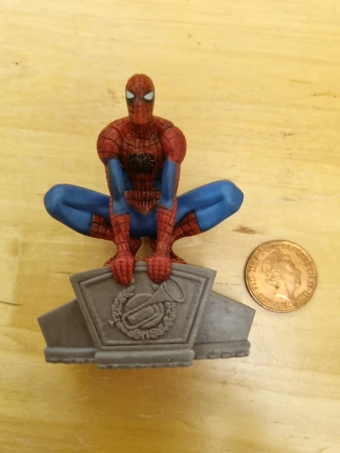 DISNEY STORE SPIDER-MAN Spiderman 3" Action Figure Cake Topper Figurine ...