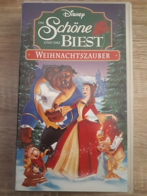 ORIGINAL WALT DISNEY VHS - Die Schöne und das Biest Weihnachtszauber, Top! EUR 1,00 - PicClick DE