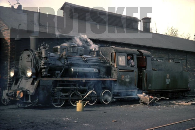 35MM SLIDE PKP Poland Railways Steam Loco Class Px48 Sroda 1975 Original Polish £4.97 - PicClick UK