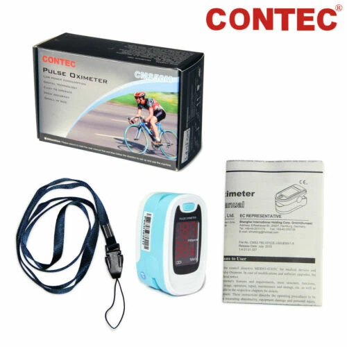 LED FINGER PULSE Oximeter Blood Oxygen SPO2 Monitor Sensor Heart Rate ...