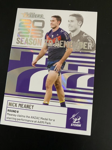 NRL-TRADERS CARDS-2024-SEASON TO Remember-Nick Meaney-SR22/51 ...