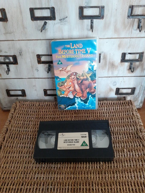 THE LAND BEFORE Time 5 - The Mysterious Island VHS Video Tape Vintage ...