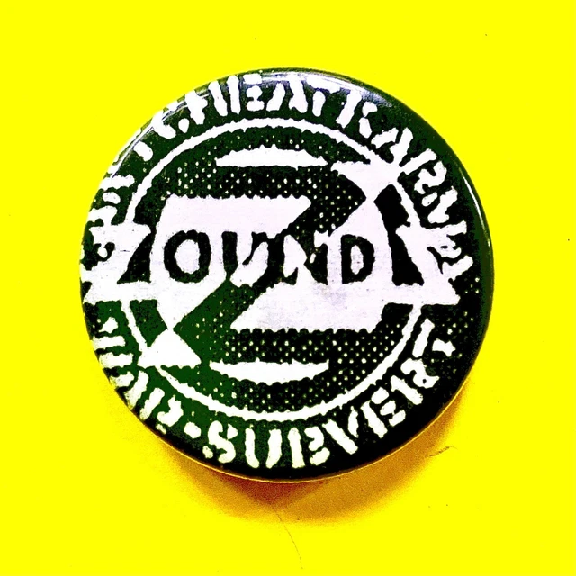 ZOUNDS 🔥 RARE 🔥 Original 1980s 🔥 UK Anarcho Punk Badge Pin £155.00 ...