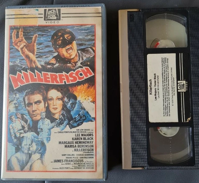 VHS KILLERFISH &L'INVASION des piranhas " EUR 25,00 - PicClick FR