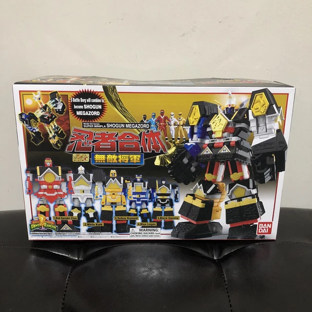 SHOGUN MEGAZORD POWER Rangers Mighty Morphin Super Mini Pla Model Kit ...