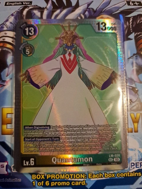 DIGIMON TCG - Quantumon - LM-020 - SEC - Secret Rare EUR 15,18 ...