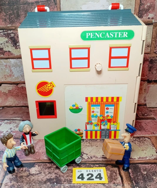 POSTMAN PAT DELUXE Pencaster Post Office Sorting Office Accessories ...