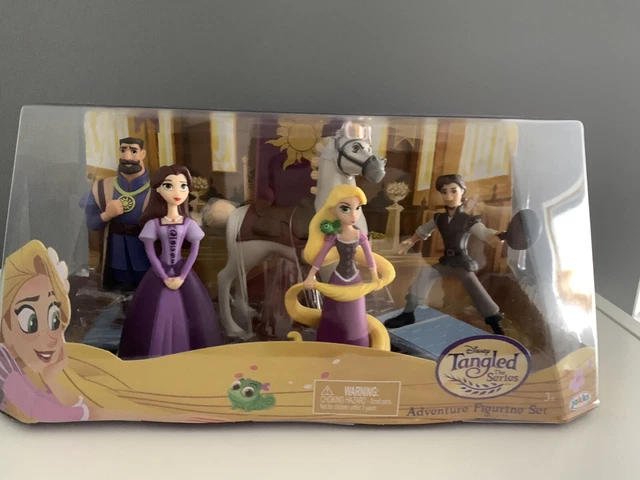 DISNEY TANGLED THE Series Adventure Figurine Set Rapunzel Figures New ...