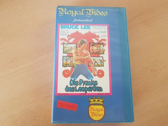 VHS RARITÄT BRUCE Lee Die Pranke Des Leoparden Royal Video Glasbox EUR 20,00 - PicClick DE