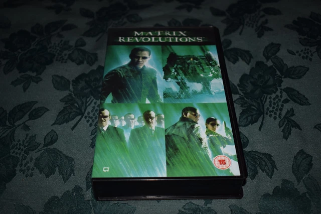 MATRIX REVOLUTIONS - VHS Video Tape - 2004 - Uncommon £9.99 - PicClick UK