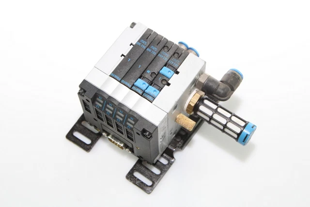 FESTO CPV10-GE-MP-4 PROFIBUS Solénoïde Pneumatique Valvule EUR 44,47 ...