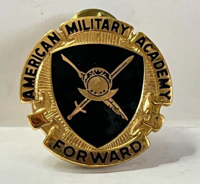 USA AUGUSTA COLLEGE Military Academy Enamel Pin Badge 30x30 mm By Meyer ...