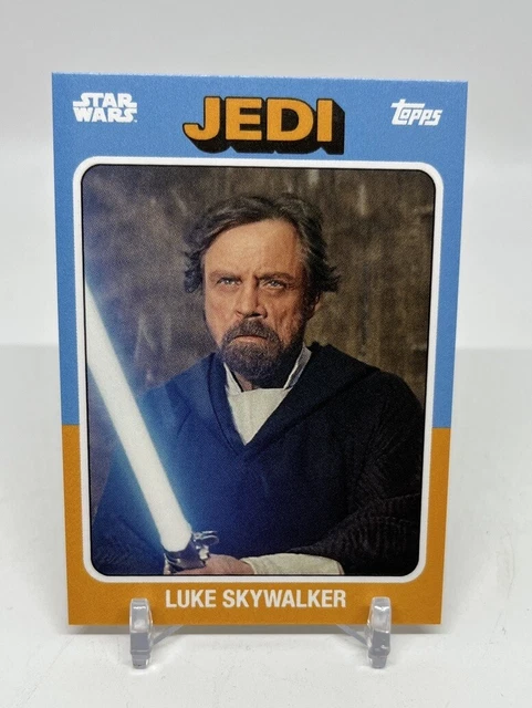 2024 TOPPS THROWBACK Thursday Star Wars Luke Skywalker #44 - 1975 Topps ...