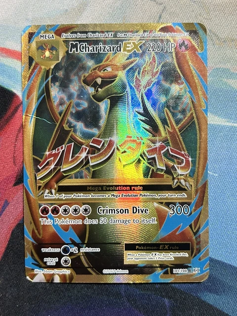 POKÉMON TCG MEGA-CHARIZARD-EX Evoluzioni 101/108 Holo Full Art Ultra Rara EUR 21,63 - PicClick IT
