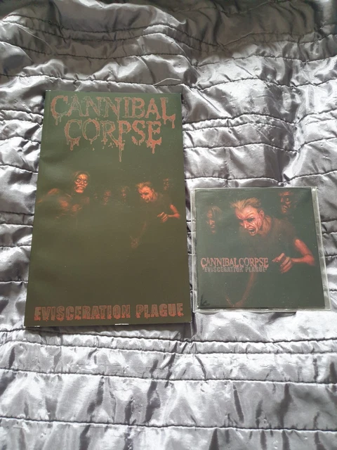 CANNIBAL CORPSE 'EVISCERATION Plague' Limited Edition Cd With Comic ...