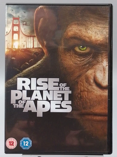 RISE OF THE Planet Of The Apes DVD Cert 12 PAL 20th Century Fox John ...
