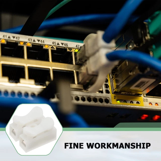 100 PCS WIRE Connector Kit Push Type Cable Terminal Connectors ...