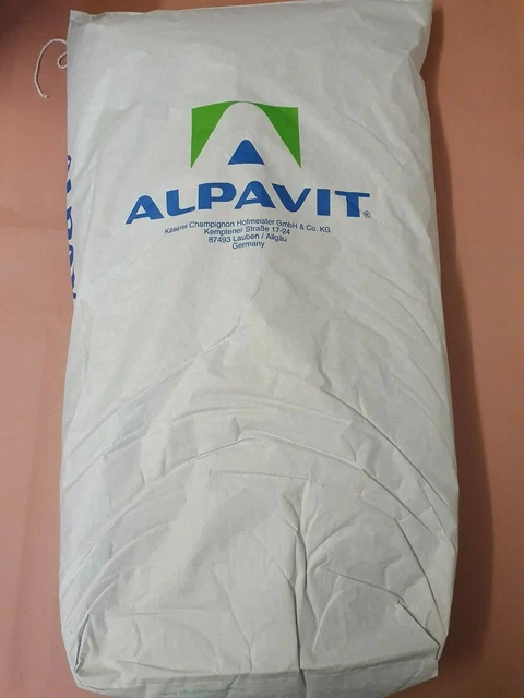VOLLMILCHPULVER (WALZENVOLLMILCHPULVER, ALPAVIT) 26% Fett - 25 Kg Sack ...