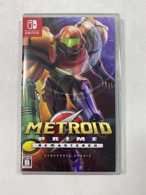 METROID PRIME REMASTERED Switch Japan New Game In En/Fr/Es/De/It/Hl/Jp ...