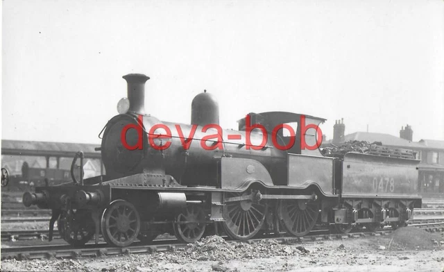 RAILWAY PHOTO SR 0478 Andover 1928 LSWR Southern 0460 Class 4-4-0 Loco ...