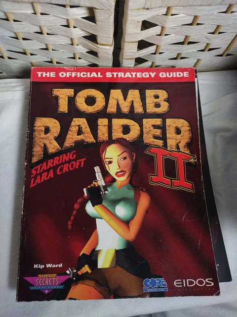 TOMB RAIDER 2 Lara Croft Official Prima Strategy Guide 1997 PlayStation ...