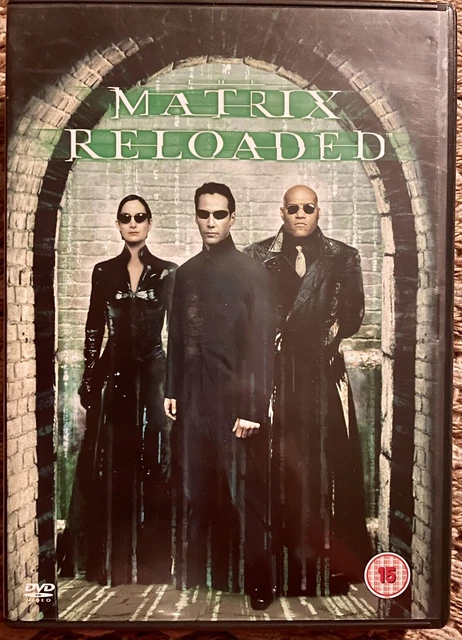 THE MATRIX RELOADED DVD 2 Disc Special Keanu Reeves Laurence Fishburne ...