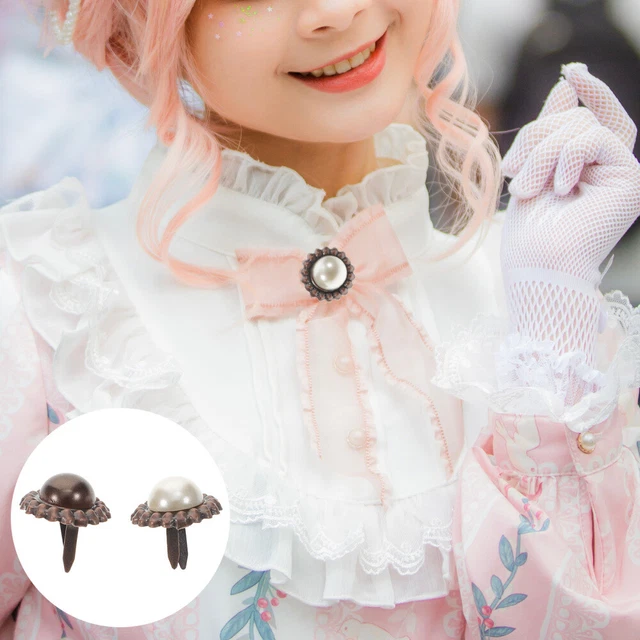 20 PC SEWING Fasteners Accessories Brad Fastener Metal Paper Fasteners ...