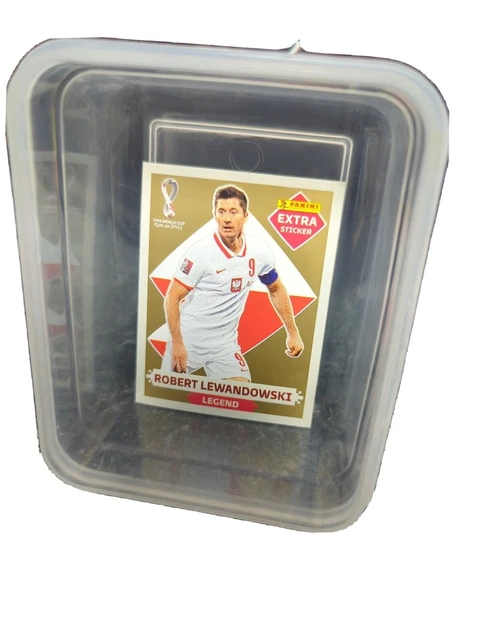 PANINI FIFA WORLD Cup Qatar 2022 Robert Lewandowski Legend Extra ...